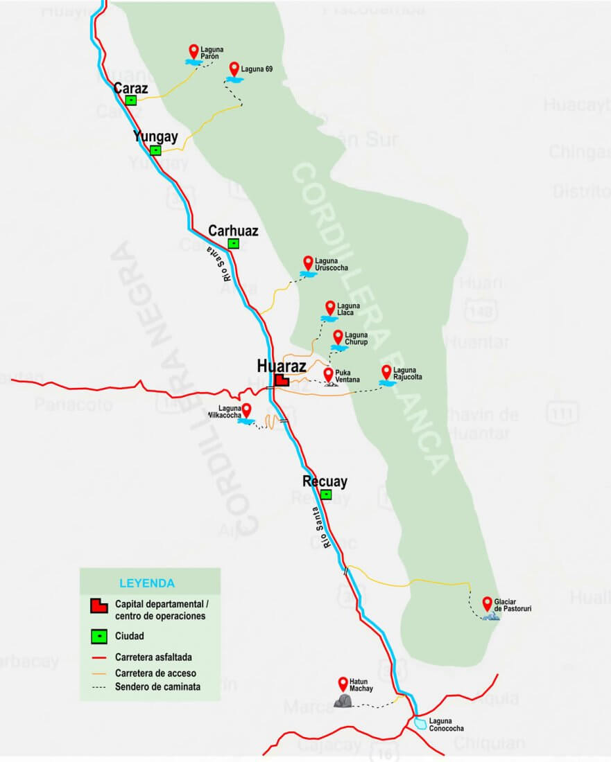 Las 10 caminatas de un día más interesantes en Huaraz - go2andes