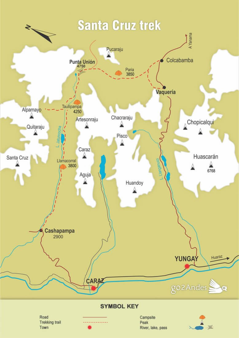 Santa Cruz trek: the most popular hiking circuit in the Cordillera Blanca